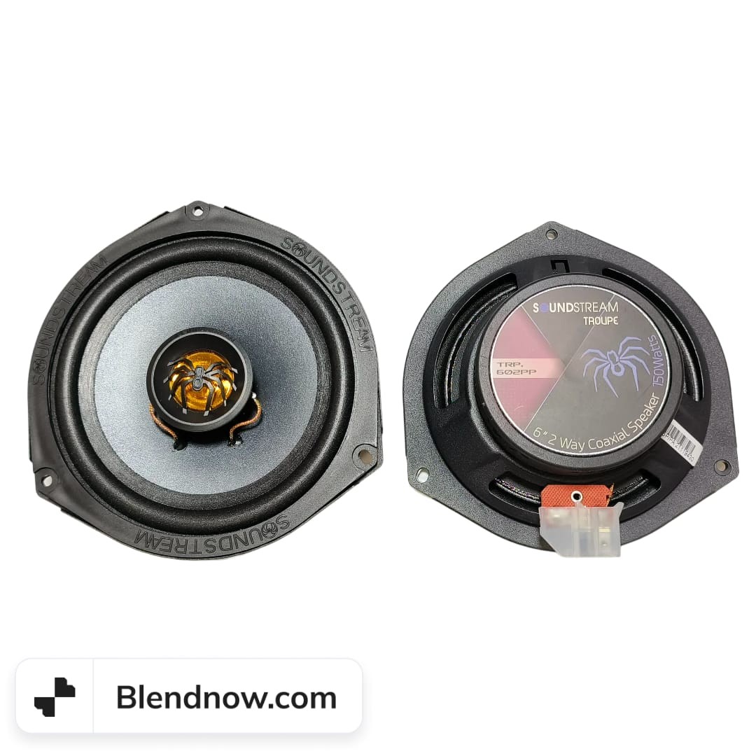 SOUNDSTREAM Troupe Series 2 Way Plug & Play Coaxial Speaker (6")TRP ...